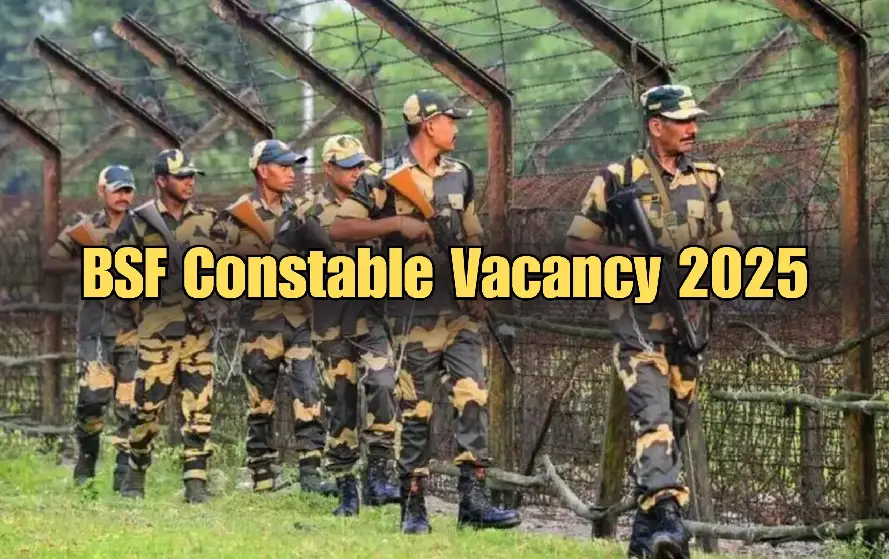 BSF Recruitment 2025: BSF हेड कांस्टेबल में 1100 से ज्यादा पदों पर ...